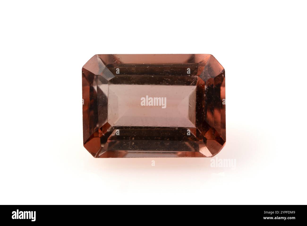 Stunning Natural Tourmaline Gemstone with a Rectangular Cut and ...