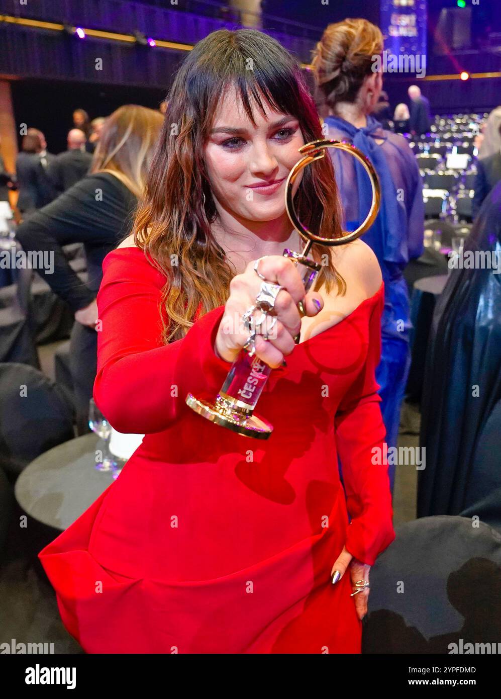 Polish-Czech singer Ewa Farna won the Czech Nightingale (Cesky slavik ...