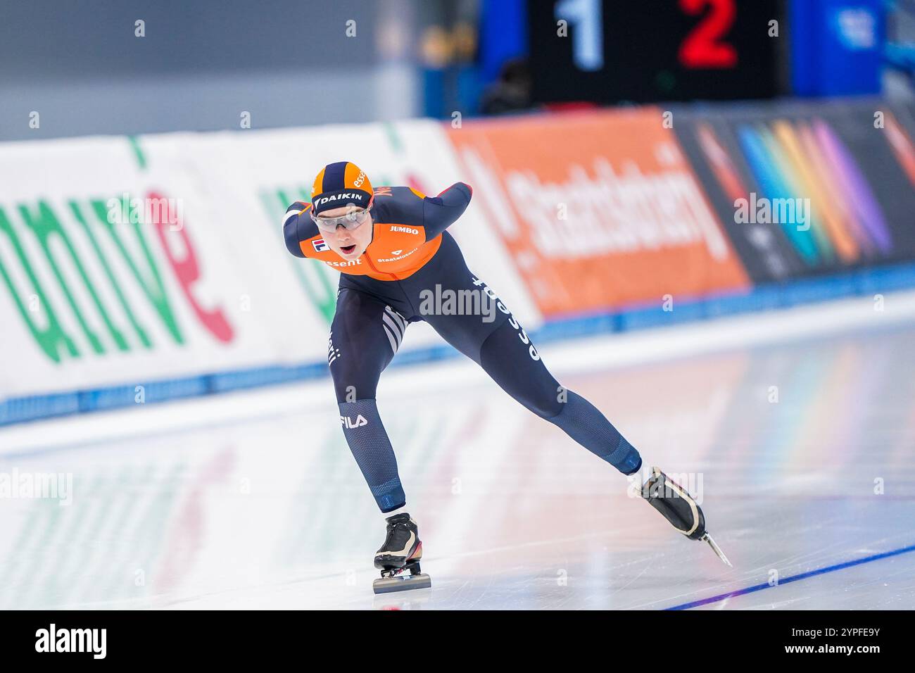 BEIJING, CHINA - NOVEMBER 30: Sanne In 't Hof competing on the Women's ...