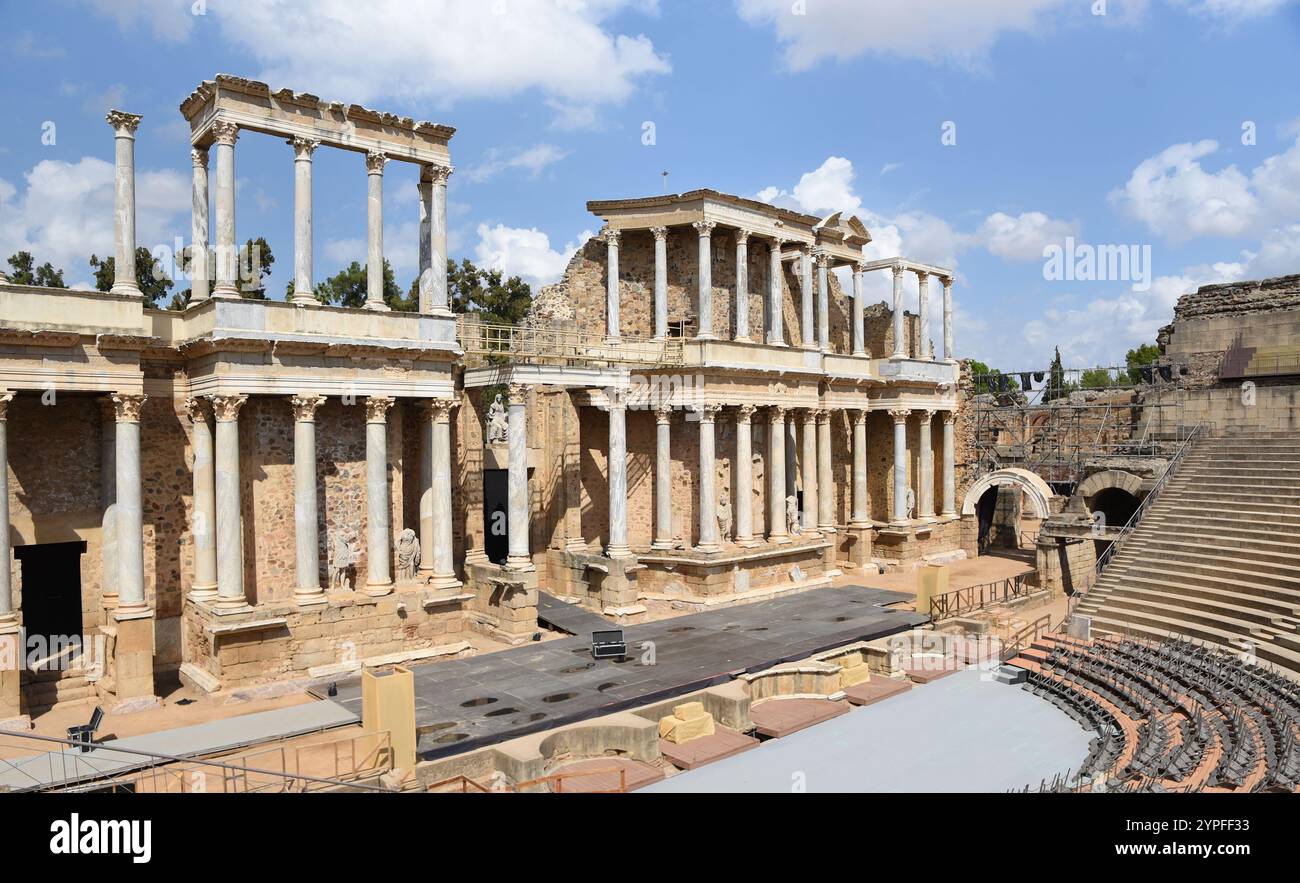 Roman theatre in merida hi-res stock photography and images - Alamy