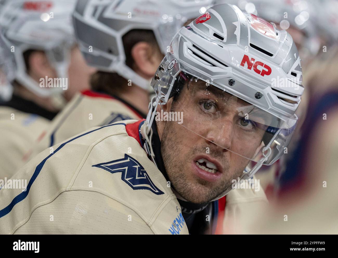 Muenchen, Deutschland. 28th Nov, 2024. Cole Maier (Nuernberg Ice Tigers ...