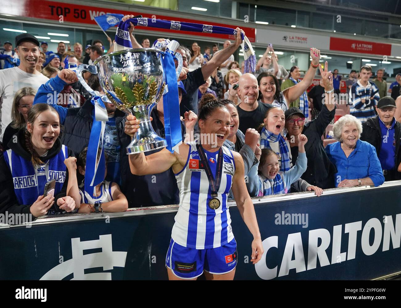 Melbourne, Australia. 29th Nov, 2024. Emma Kearney of the Kangaroos ...