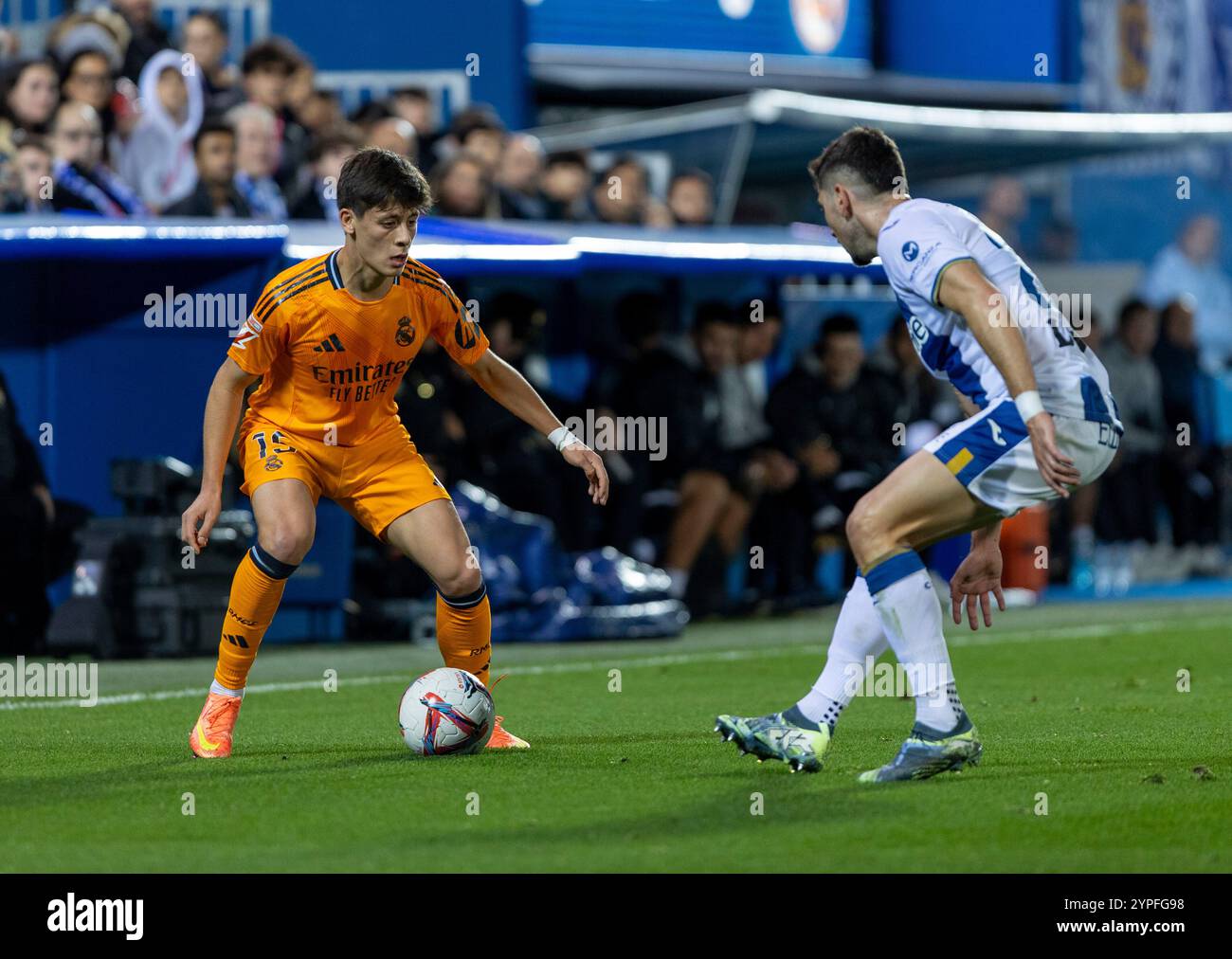 Leganés (Madrid), 11/24/2024. League match played at the Butarque ...