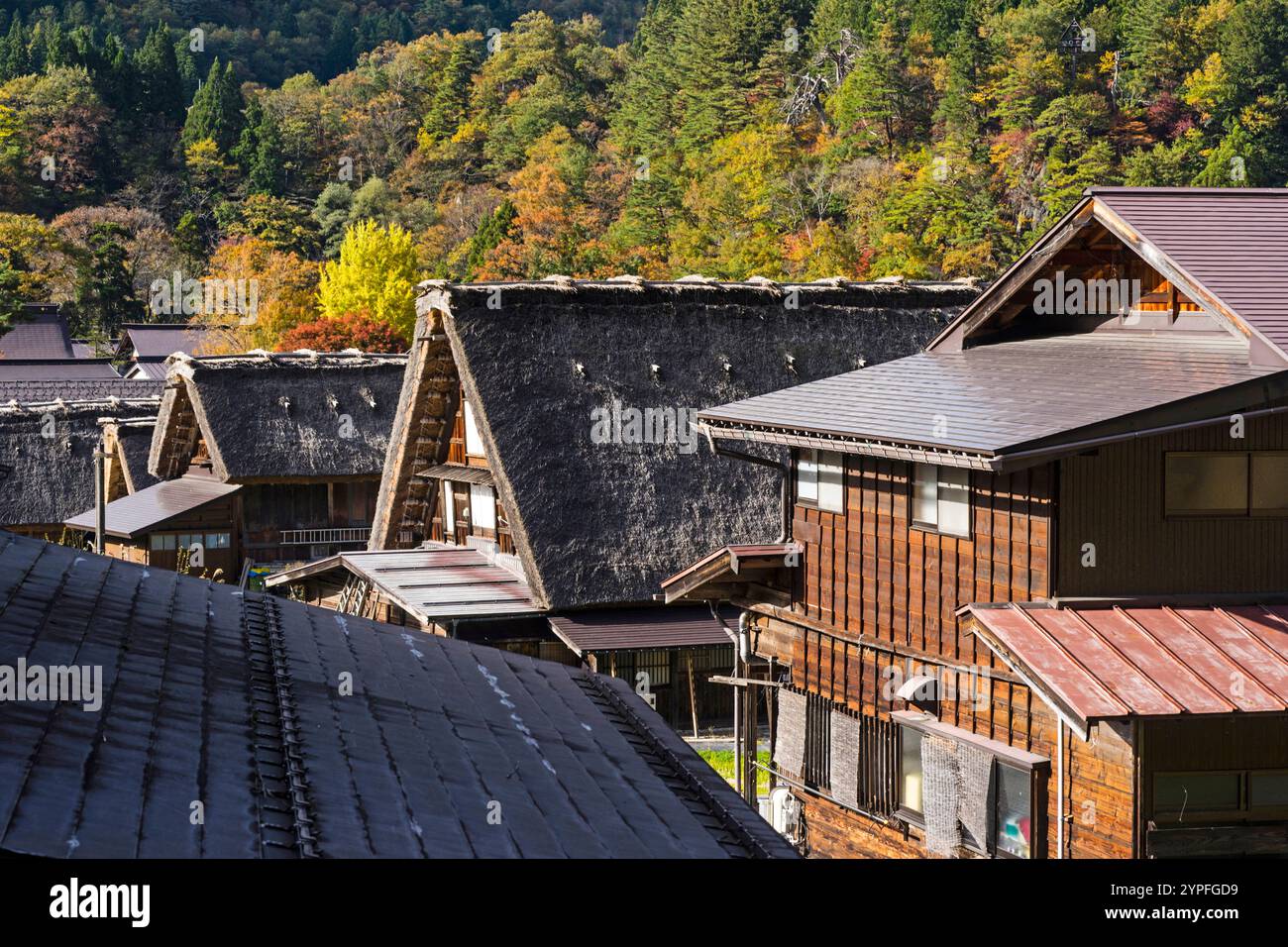 Traditional japanese farmhouses in hi-res stock photography and images ...