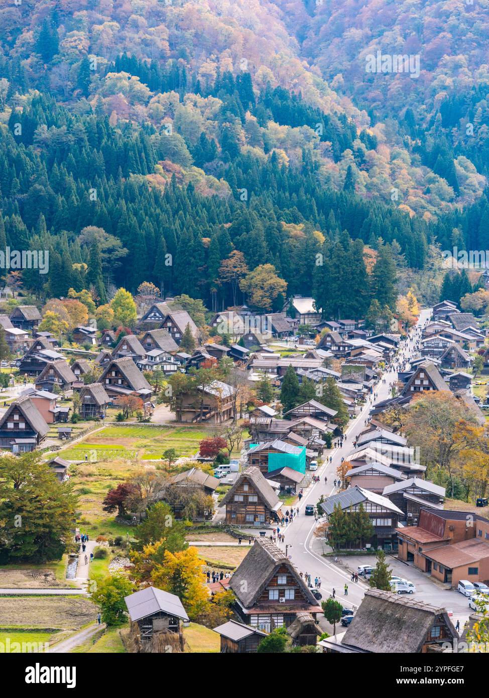 Traditional japanese farmhouses in hi-res stock photography and images ...