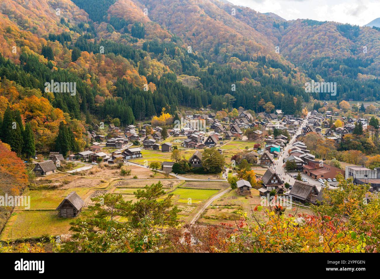 Traditional japanese farmhouses in hi-res stock photography and images ...
