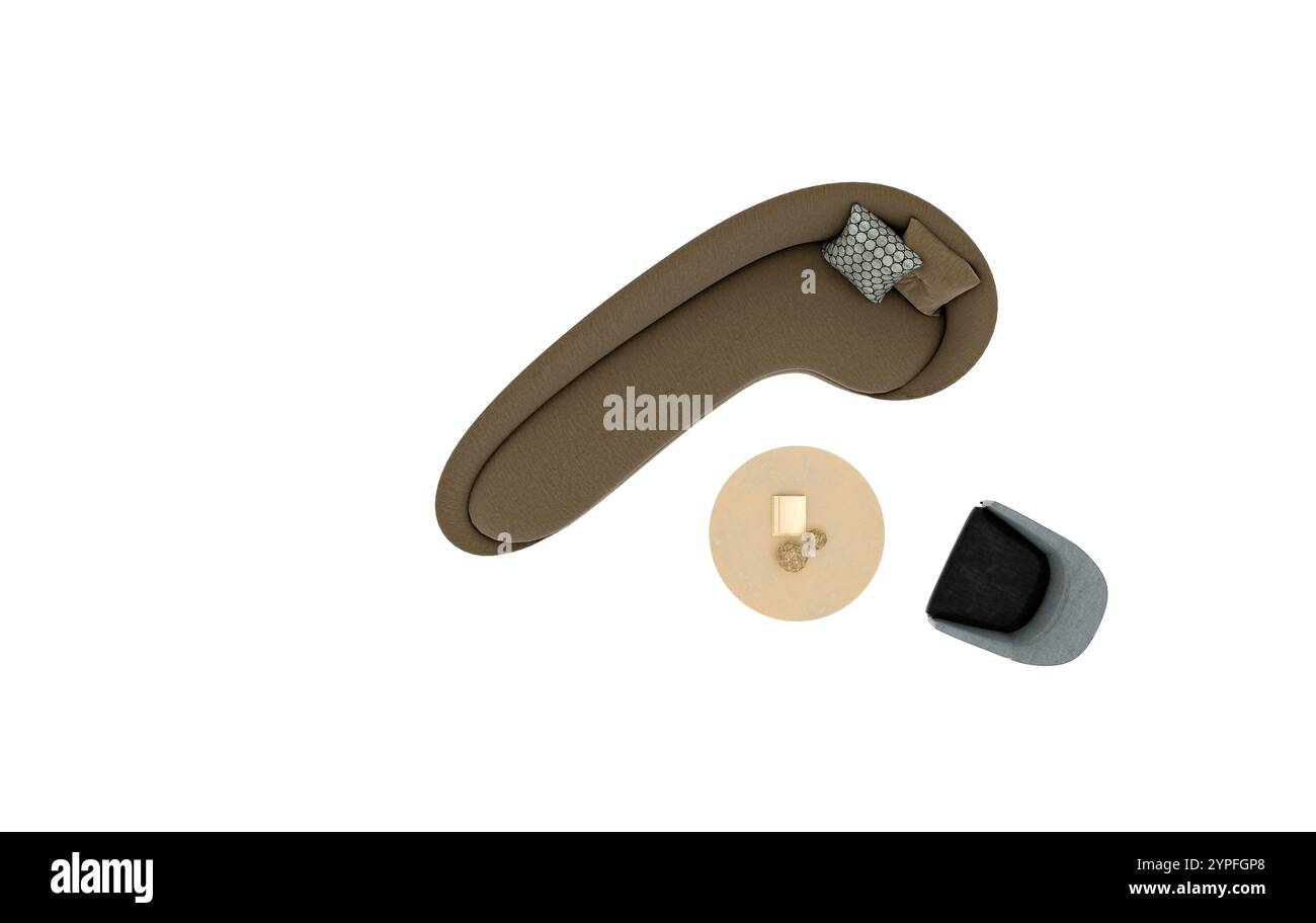 Sofa chair lamp table hi-res stock photography and images - Alamy