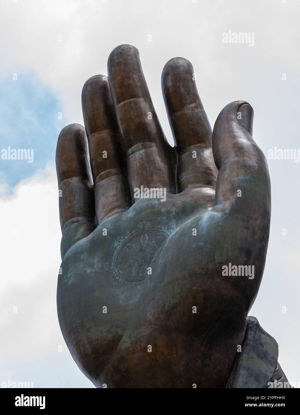 The Big Buddha is a large bronze statue of Buddha, completed in 1993 ...