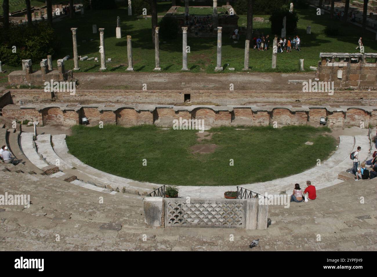 The theatre was built during the reign of Augustus at the end of the ...