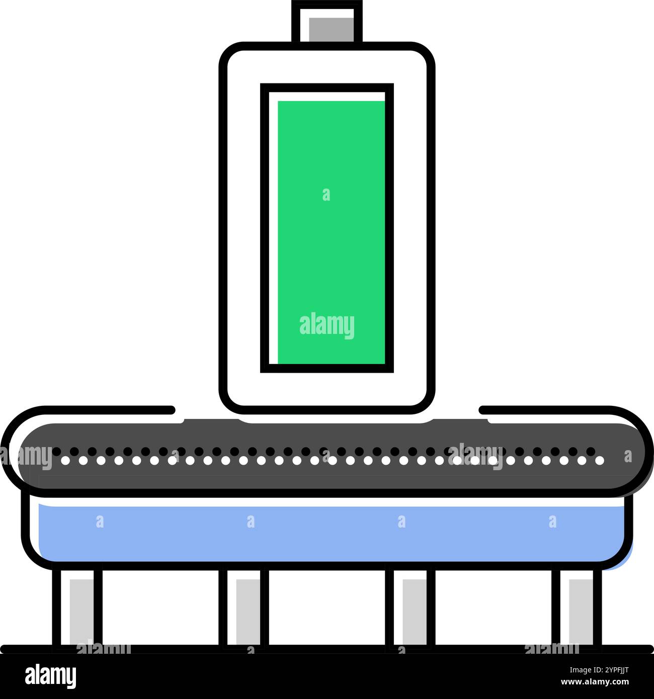battery manufacturing color icon vector illustration Stock Vector Image ...
