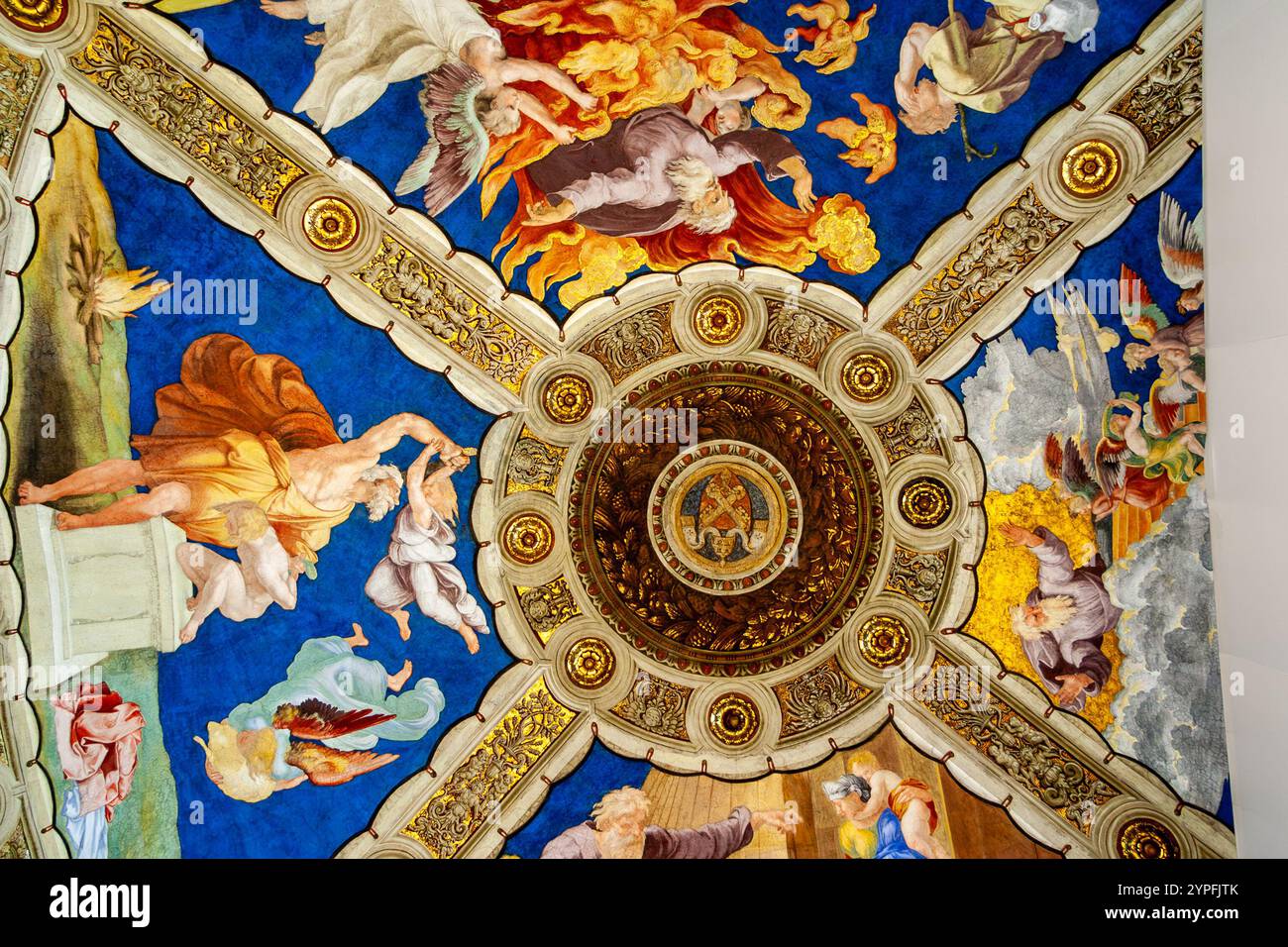 The four rooms known as the Raphael Rooms were painted by Raphael and ...