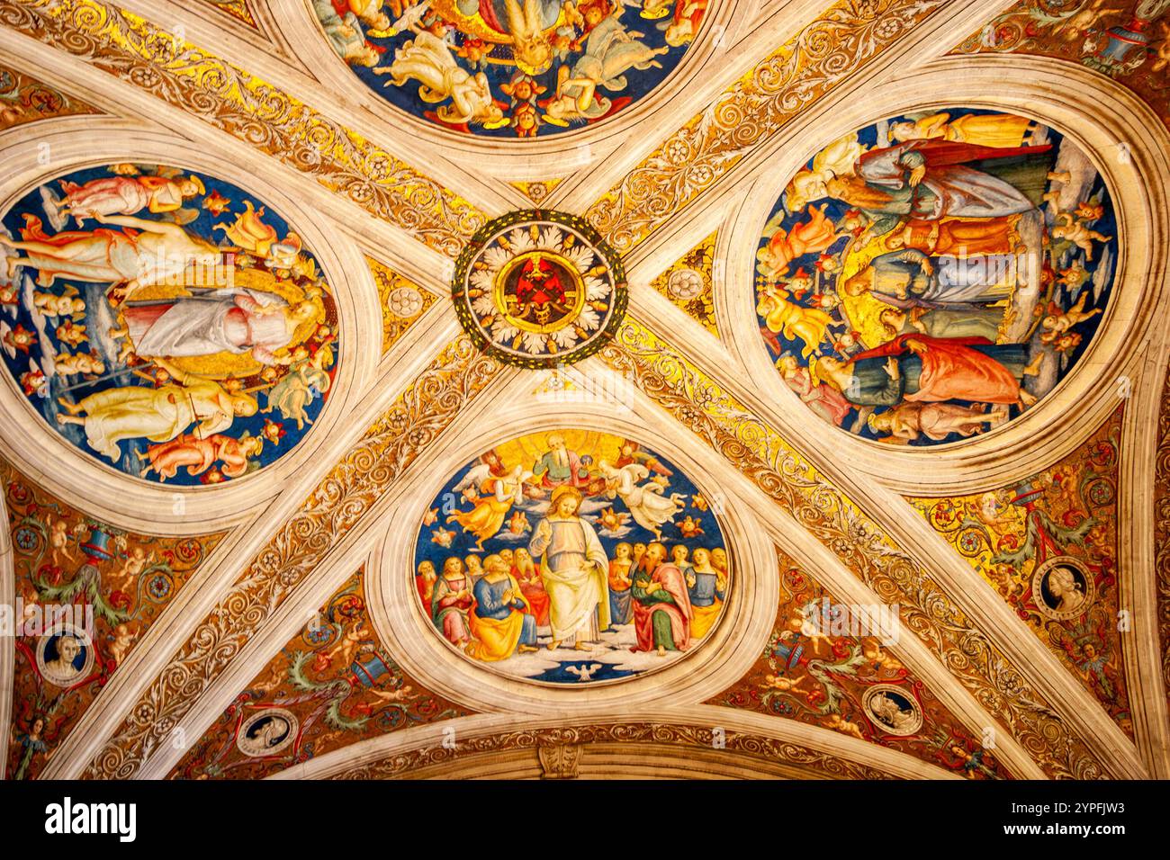 The four rooms known as the Raphael Rooms were painted by Raphael and ...