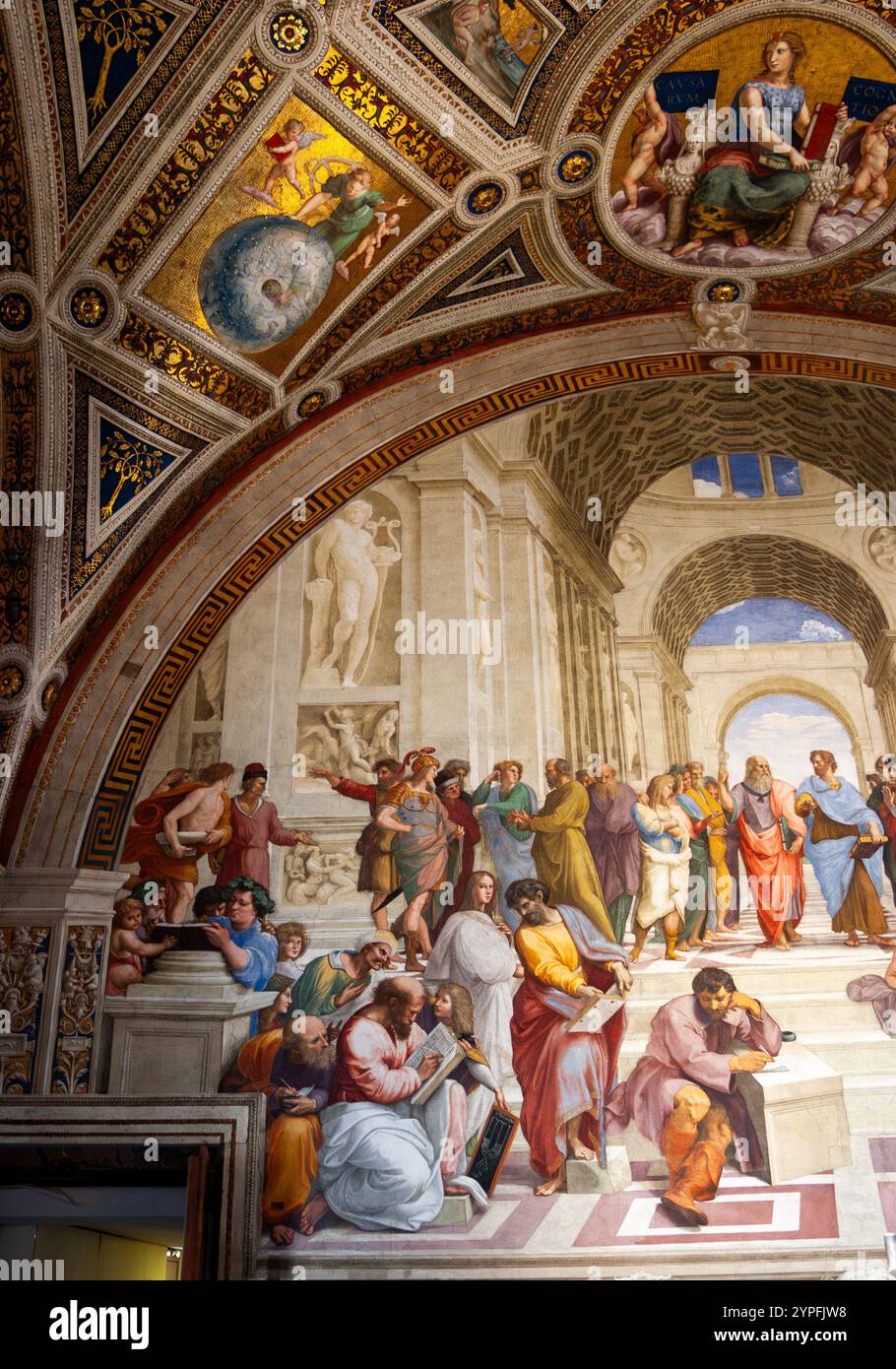 The four rooms known as the Raphael Rooms were painted by Raphael and ...