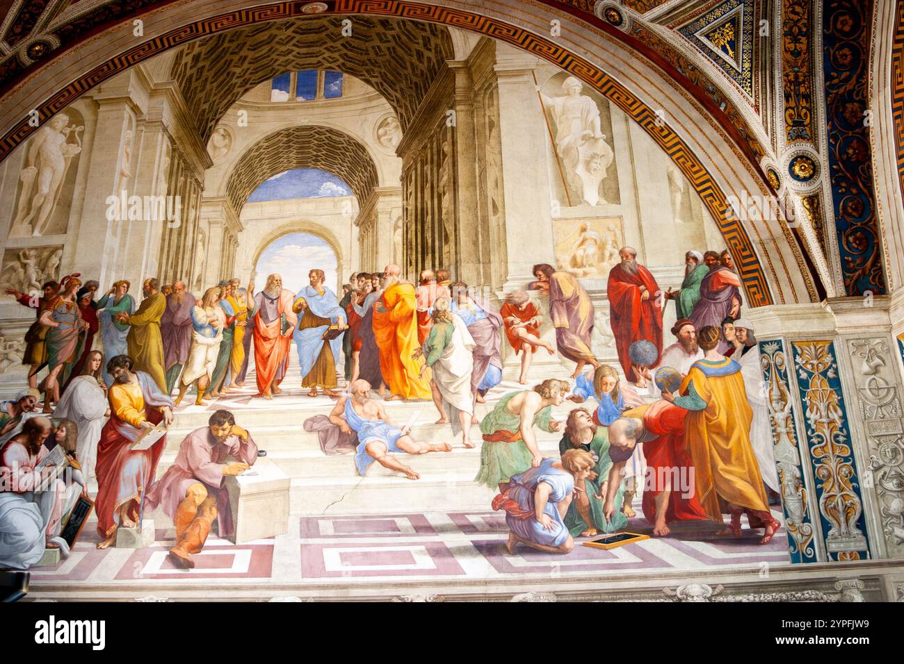 The four rooms known as the Raphael Rooms were painted by Raphael and ...