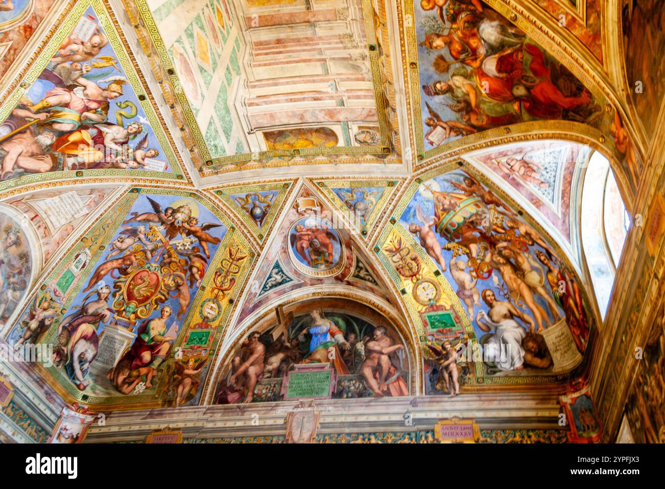 The four rooms known as the Raphael Rooms were painted by Raphael and ...