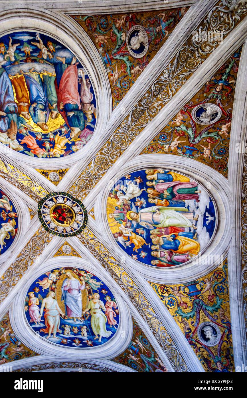 The four rooms known as the Raphael Rooms were painted by Raphael and ...