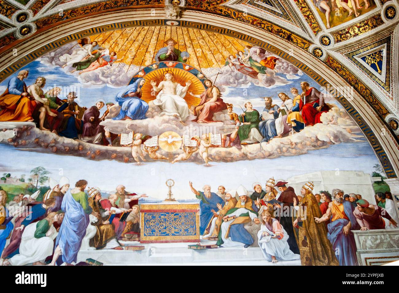 The four rooms known as the Raphael Rooms were painted by Raphael and ...