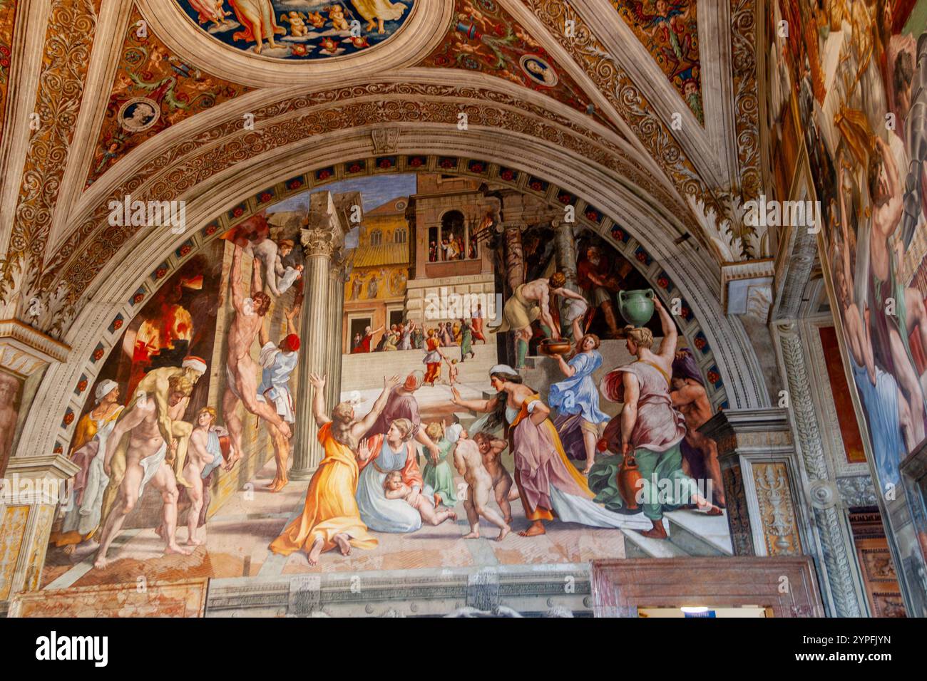 The four rooms known as the Raphael Rooms were painted by Raphael and ...