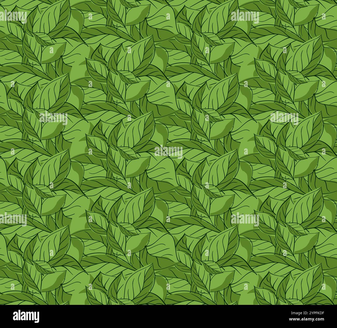 Simple botanical leaf pattern hi-res stock photography and images - Alamy