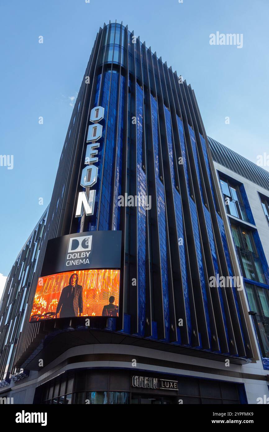 Odeon Luxe West End Cinema, Leicester Square, London Stock Photo - Alamy