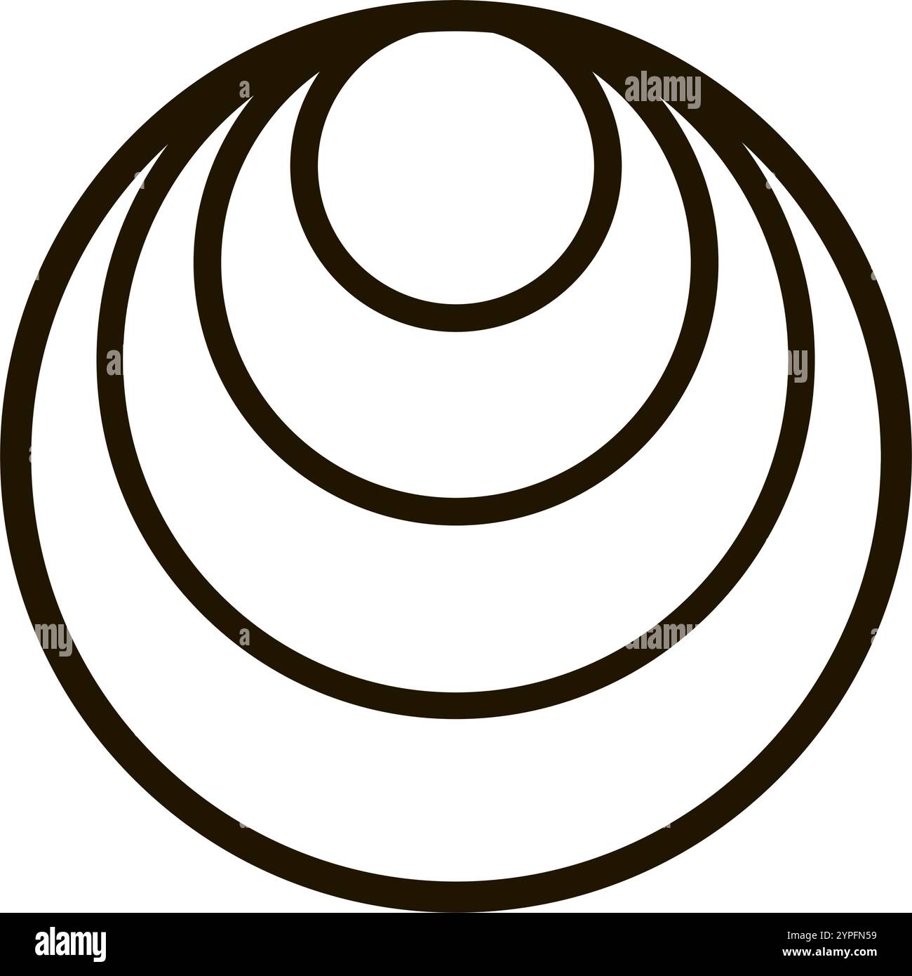 pattern with circle in abstract style Stock Vector Image & Art - Alamy