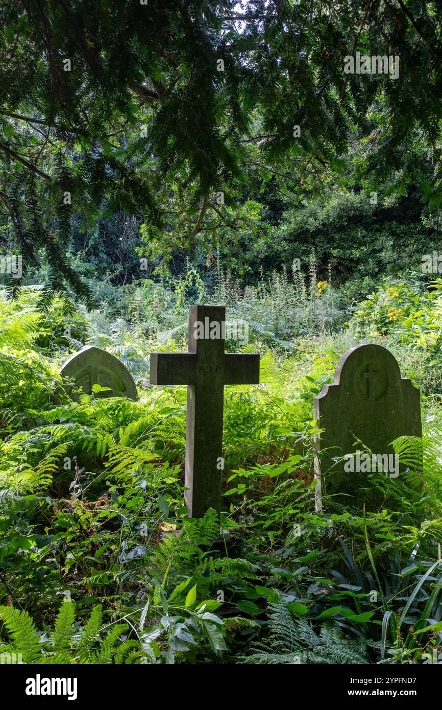 St John-at-Hampstead Cemetery, Hampstead, London Stock Photo - Alamy