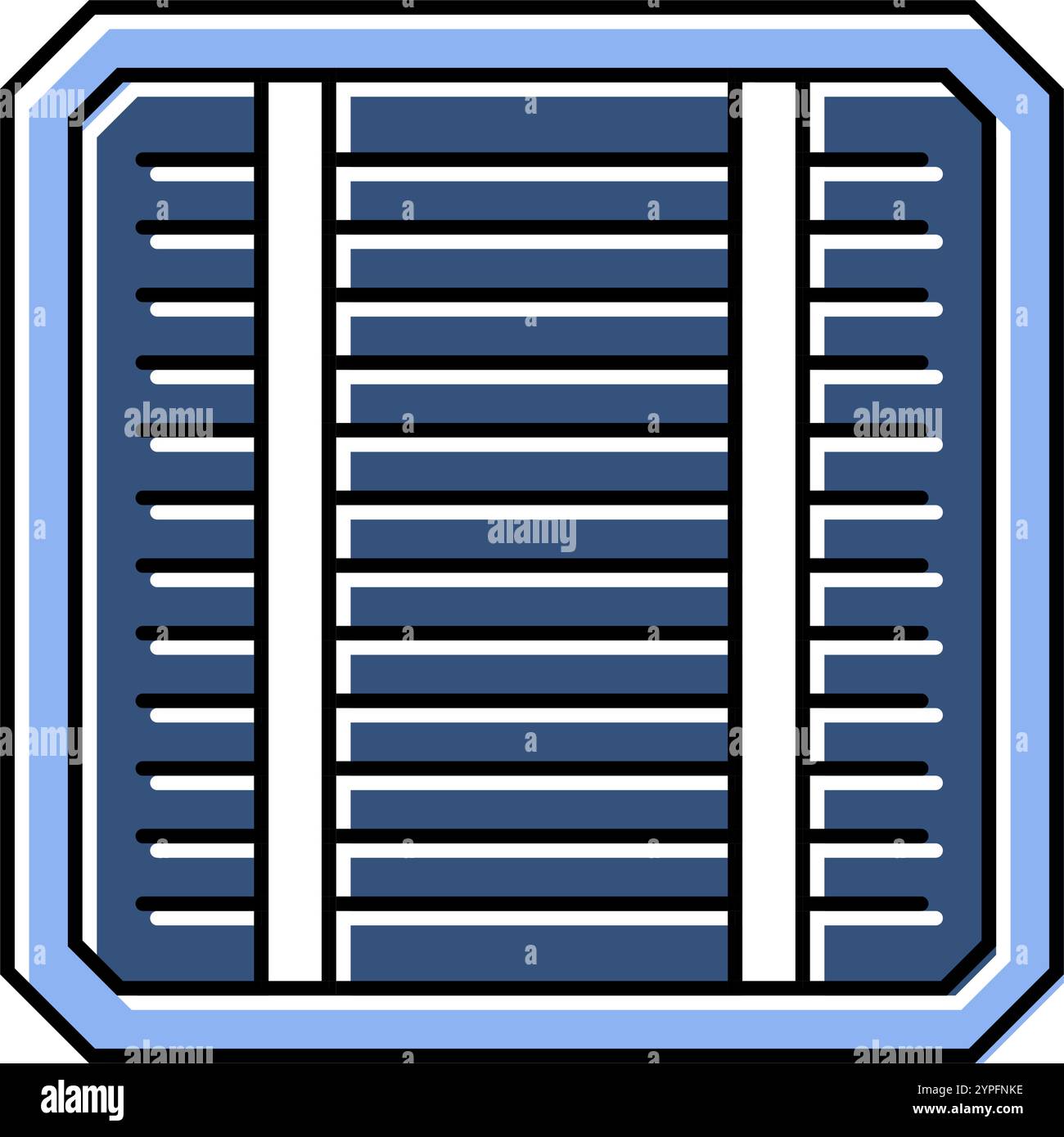 photovoltaic cells solar panel color icon vector illustration Stock ...