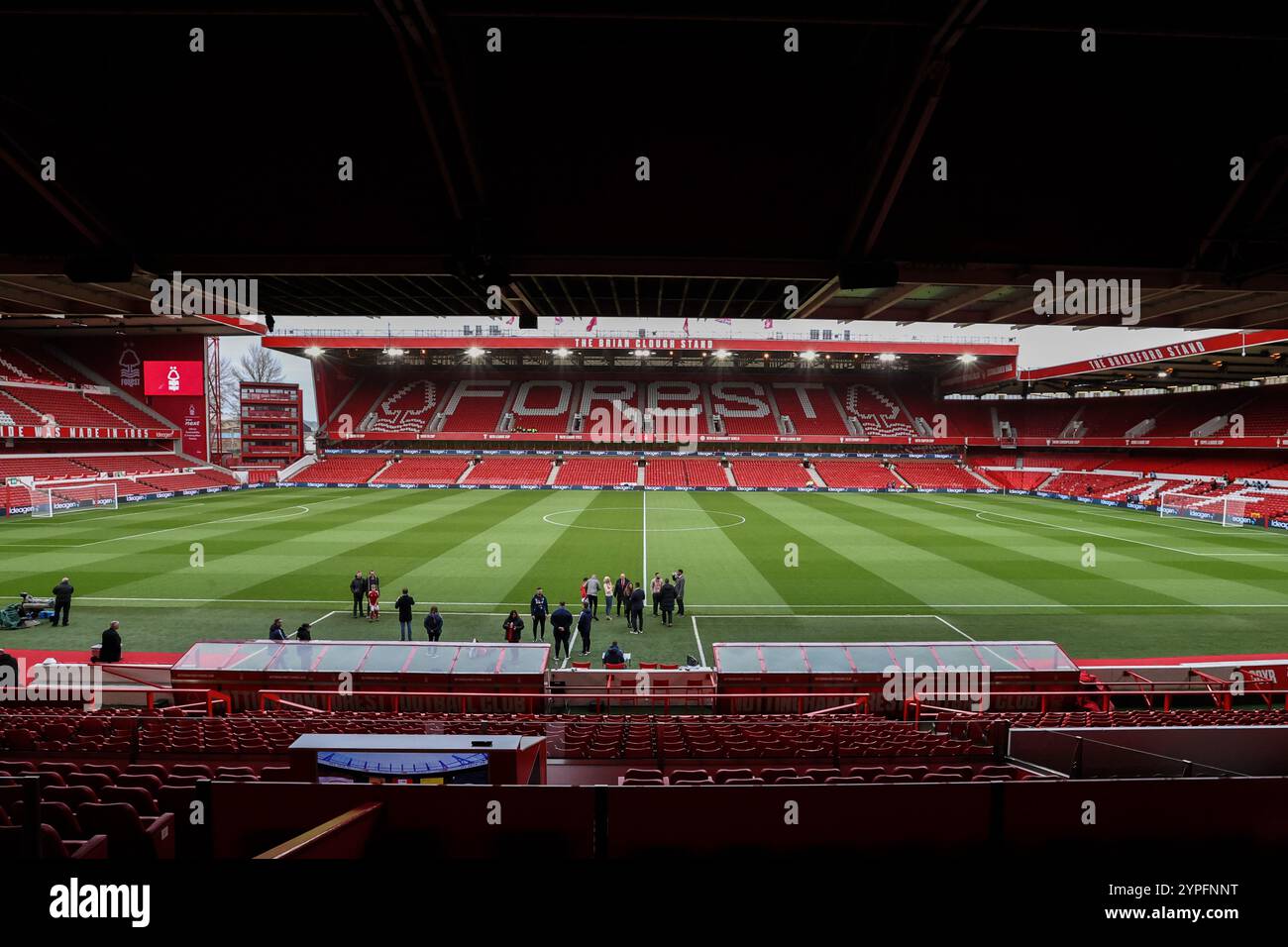 A general view of City Ground ahead of the Premier League match ...