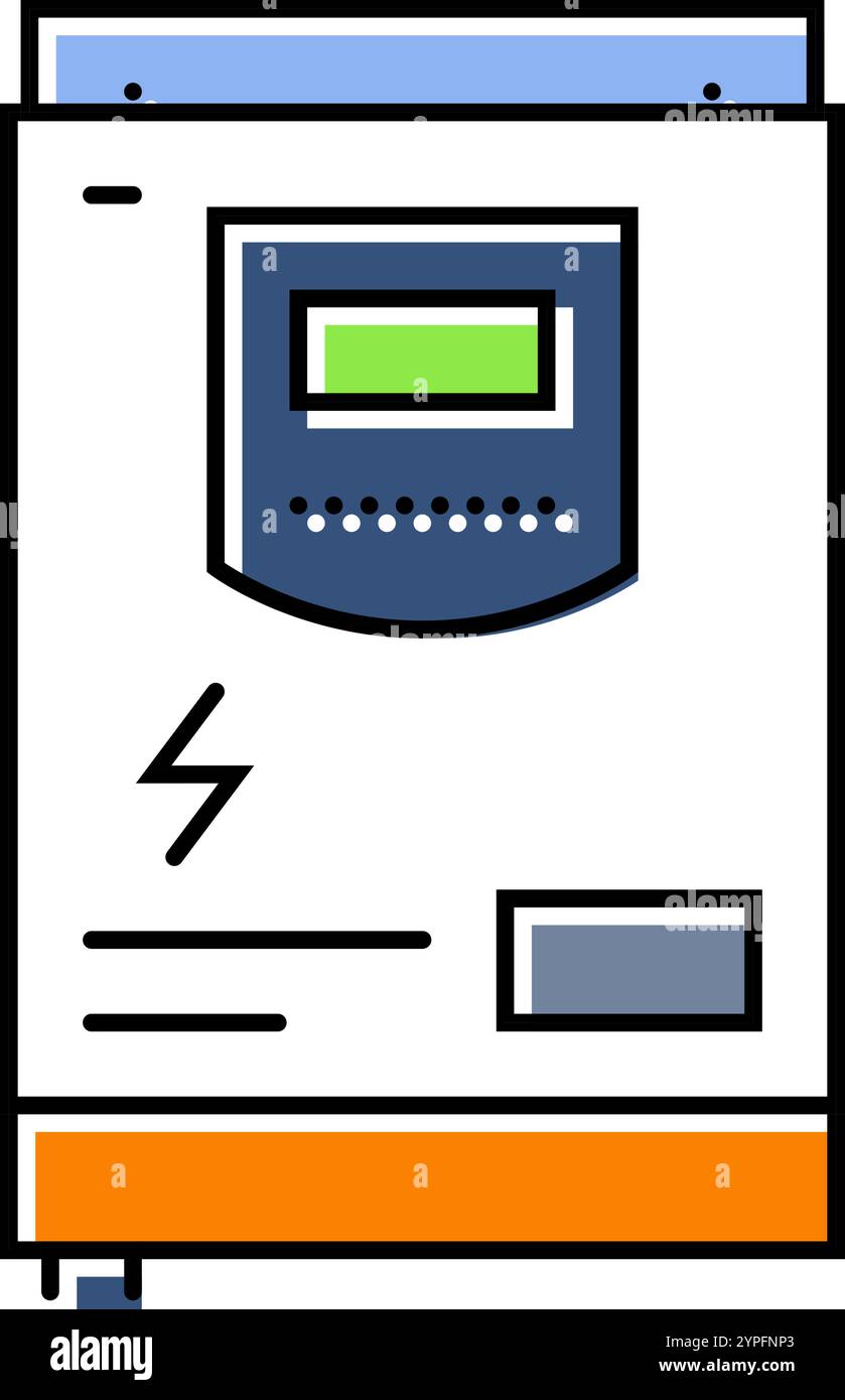 Inverter generator Stock Vector Images - Alamy