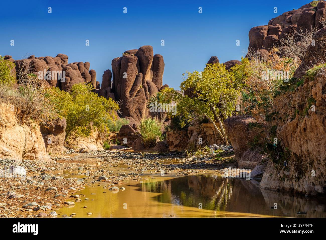 Gorges Tislite / Tislit Gorge in the Jebel Sirwa / Siroua region of the ...