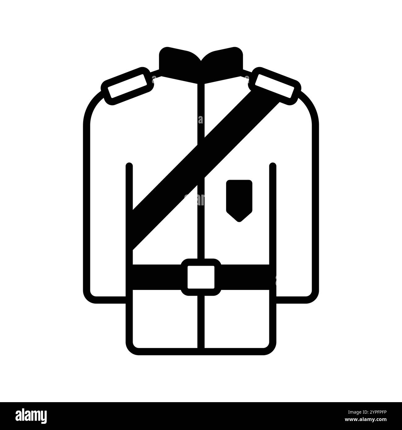 Get hold on this beautifully designed icon of police uniform in modern ...