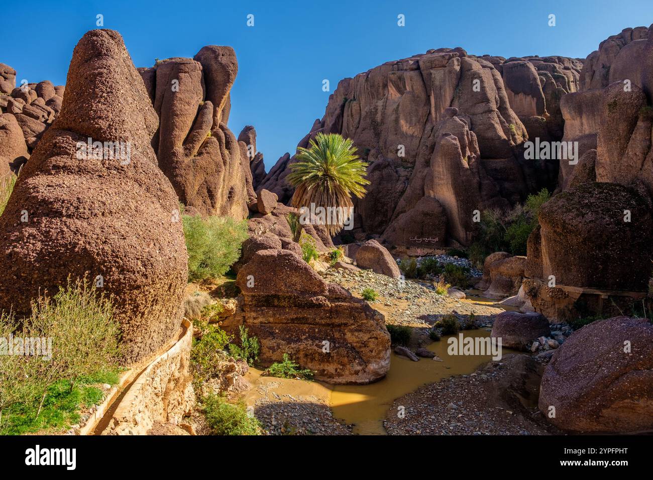 Gorges Tislite / Tislit Gorge in the Jebel Sirwa / Siroua region of the ...