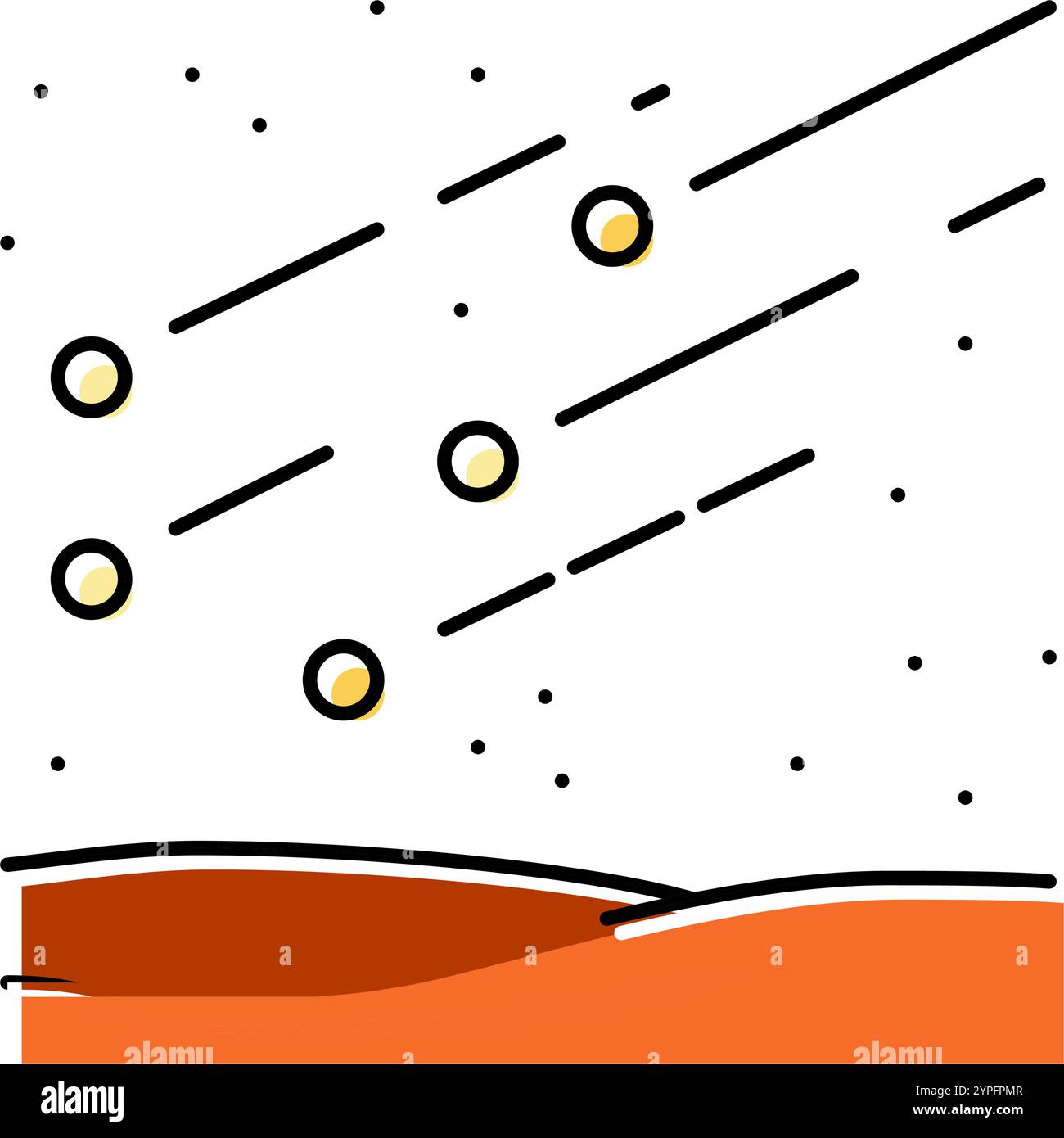 Meteor man poster Stock Vector Images - Alamy