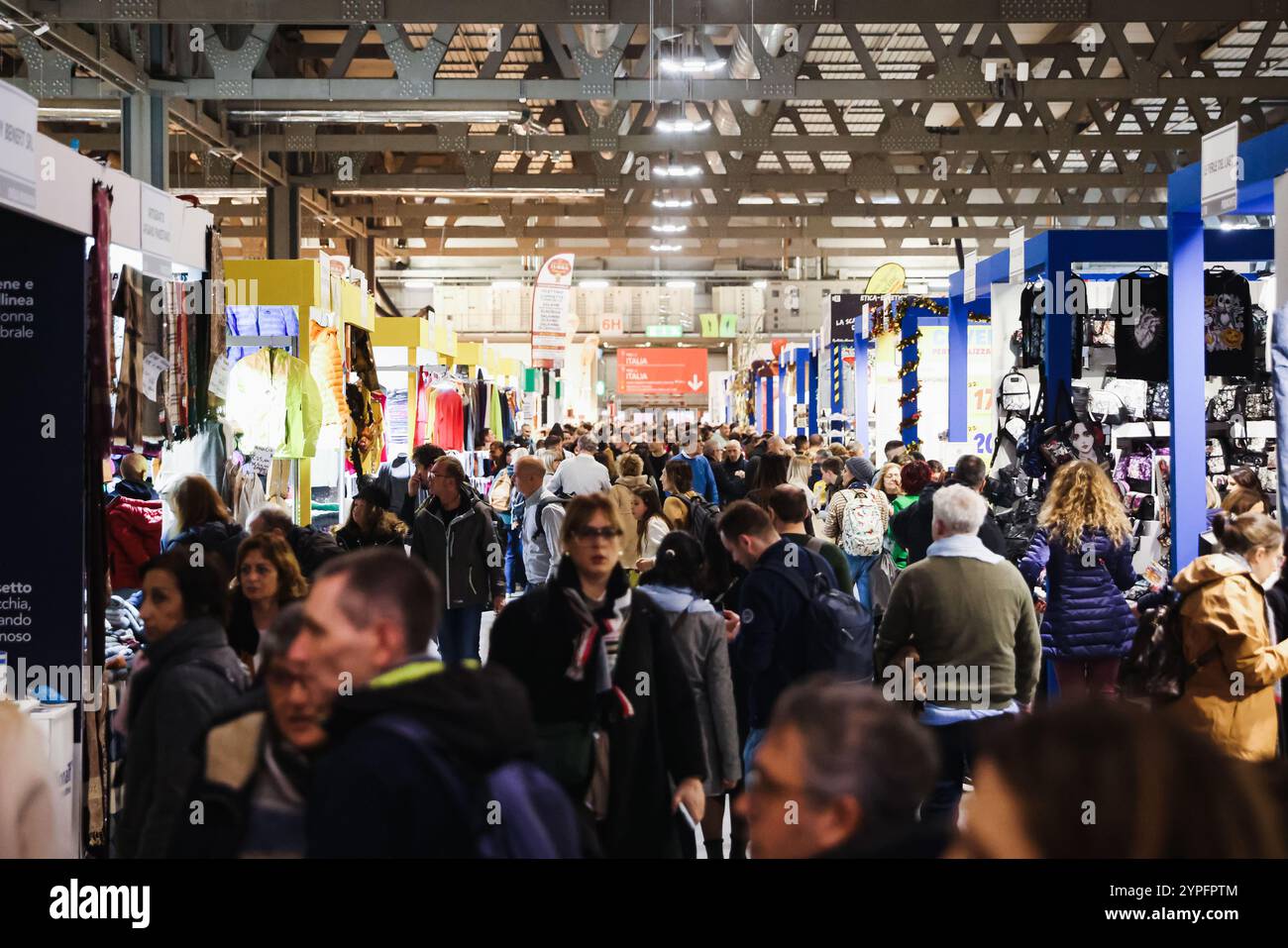 Milan, The inauguration of the craft fair event Artigiano in Fiera 2024 ...