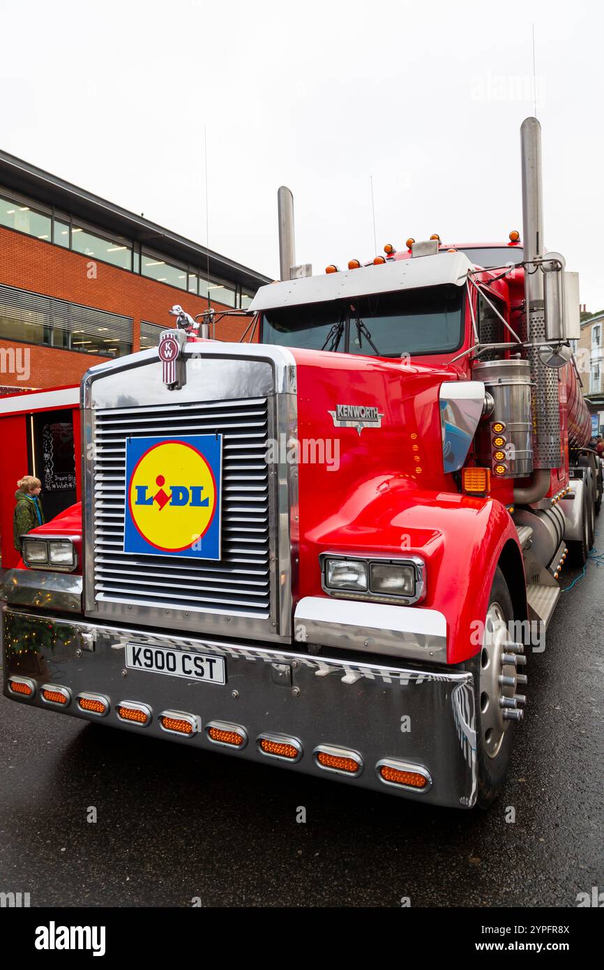 Bournemouth, Dorset, UK. 30th November 2024. Lidl's Christmas Freeway ...
