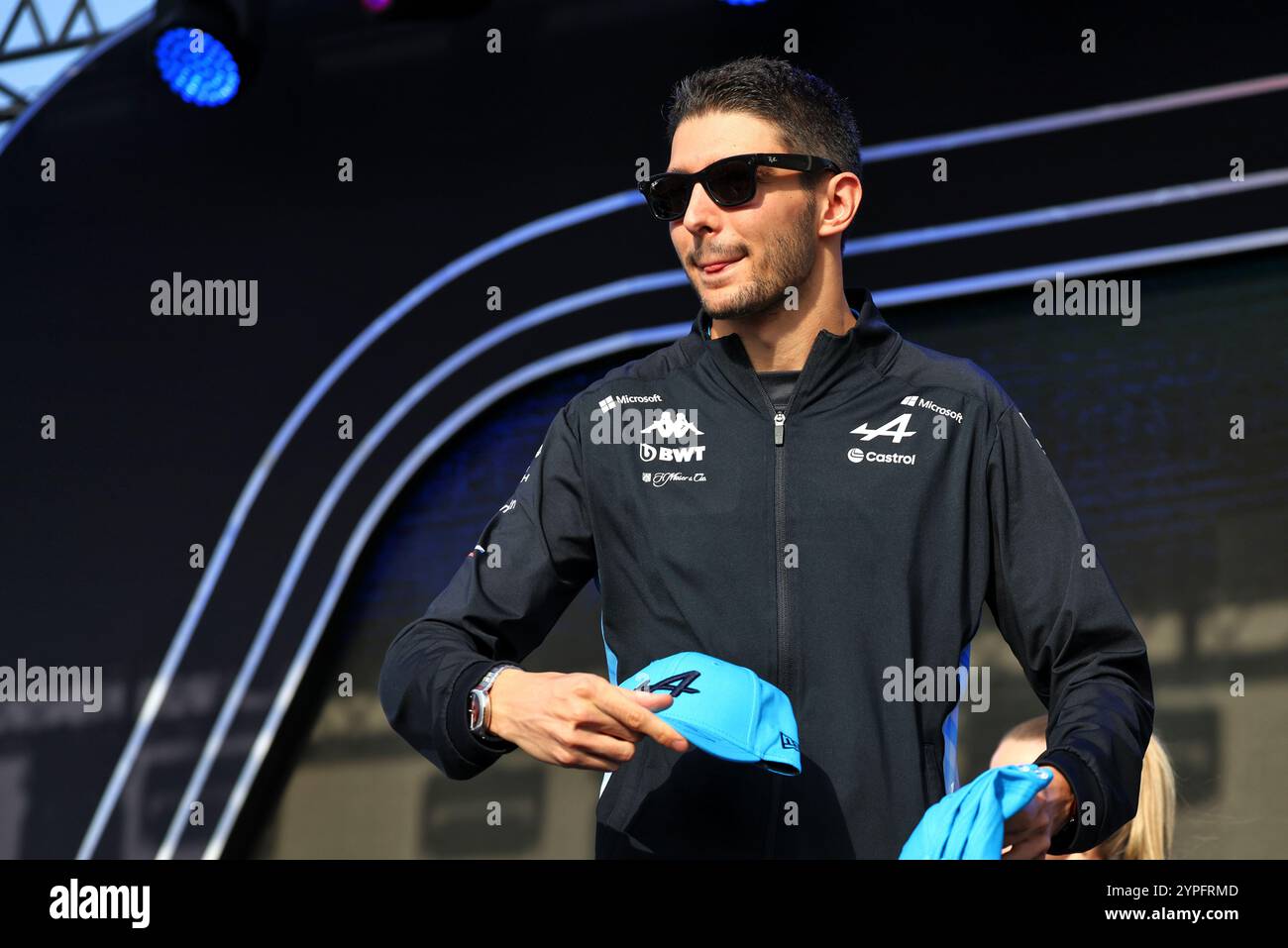 Doha, Qatar. 30th Nov, 2024. Esteban Ocon (FRA) Alpine F1 Team on the ...