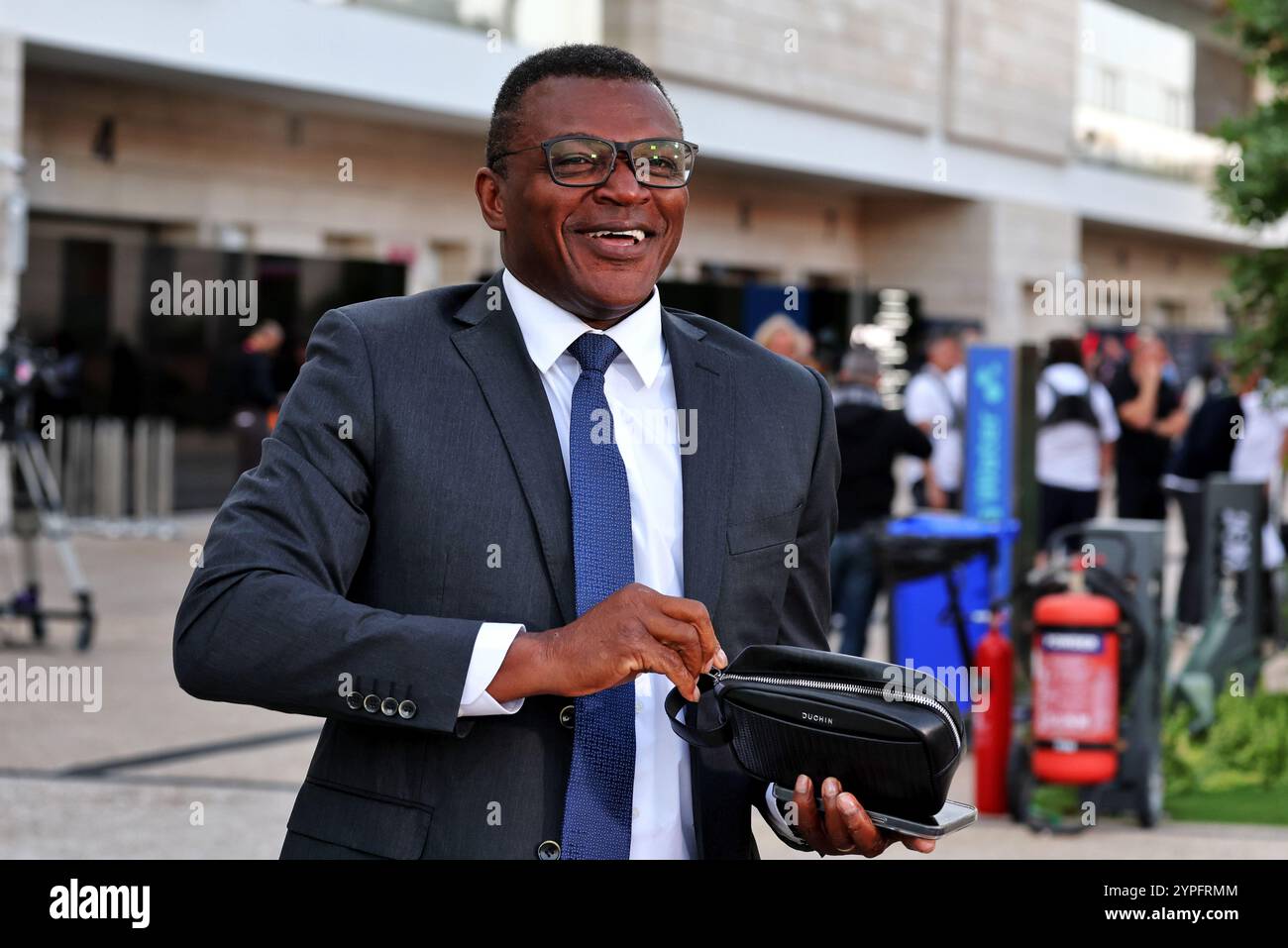 Doha, Qatar. 30th Nov, 2024. Marcel Desailly (FRA) Former Football ...