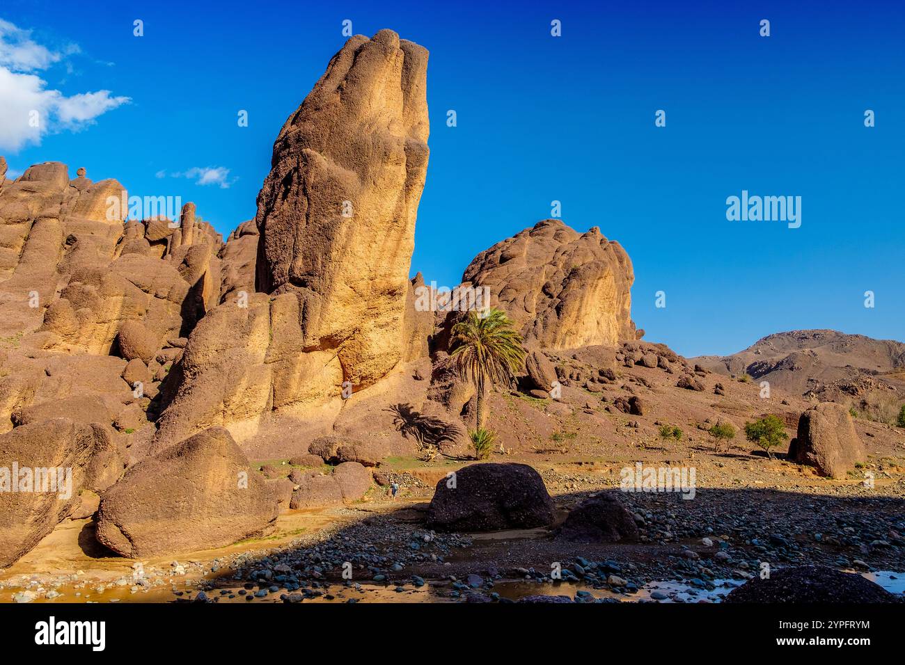 Gorges Tislite / Tislit Gorge in the Jebel Sirwa / Siroua region of the ...