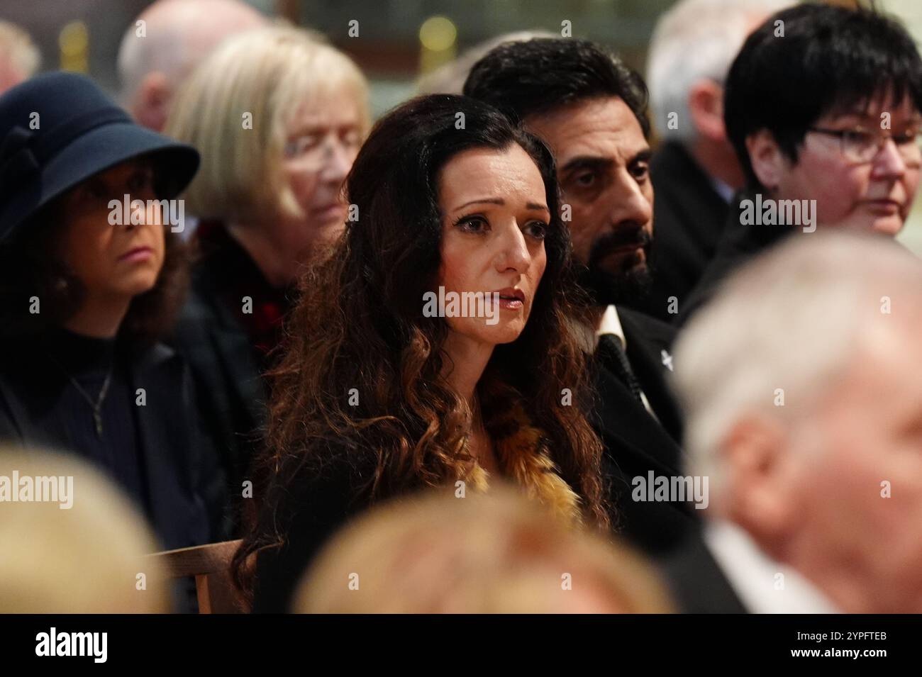Alba party Chair, Tasmina Ahmed-Sheikh, and her partner Zulfiqar Sheikh ...