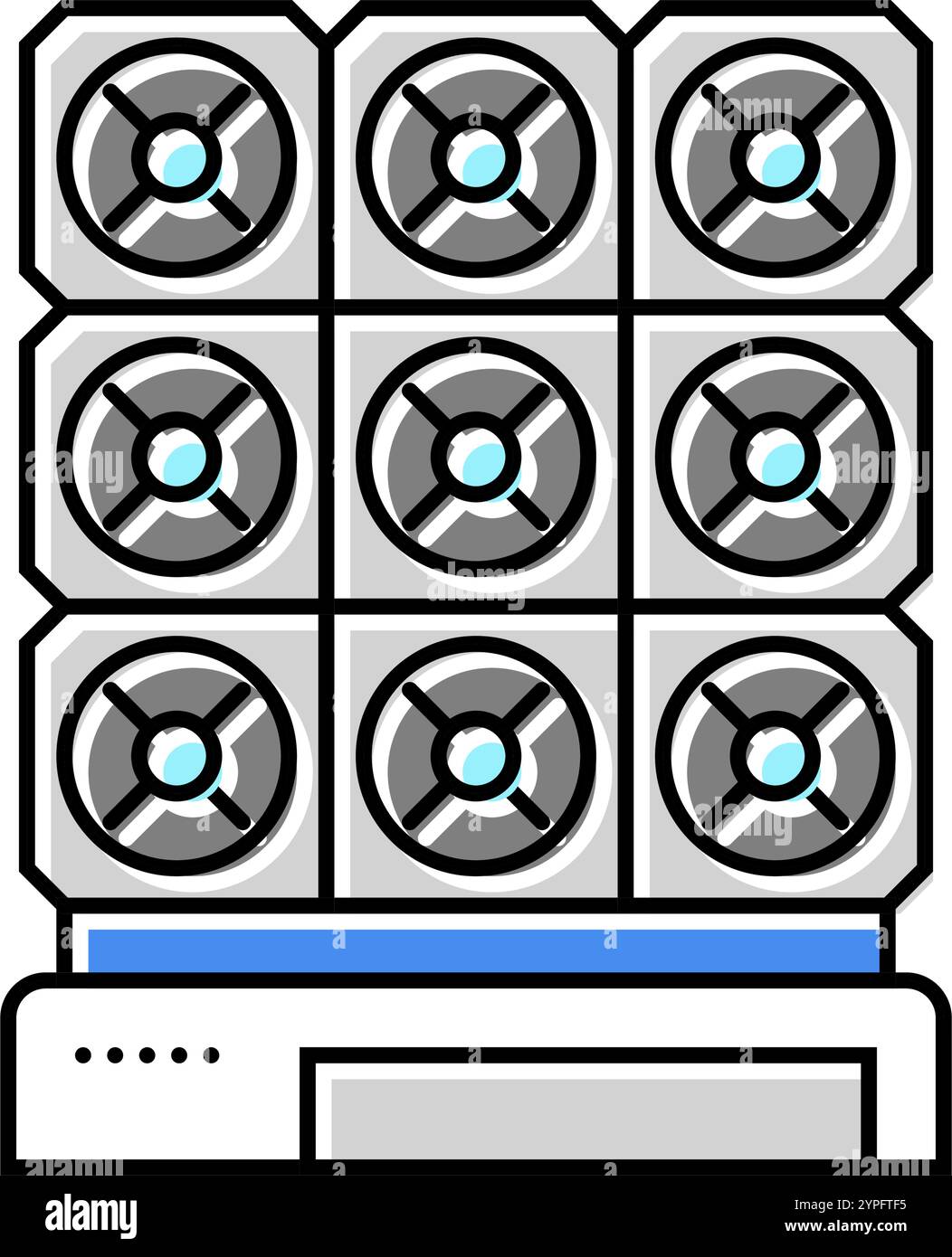 Carbon capture storage plant Stock Vector Images - Alamy