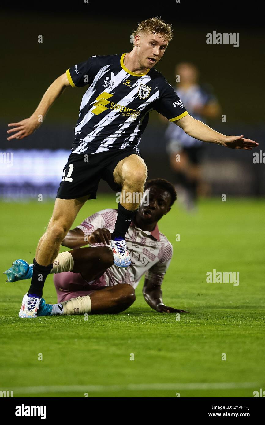 30th November 2024; Campbelltown Stadium, Sydney, NSW, Australia: A-League Football, Macarthur ...