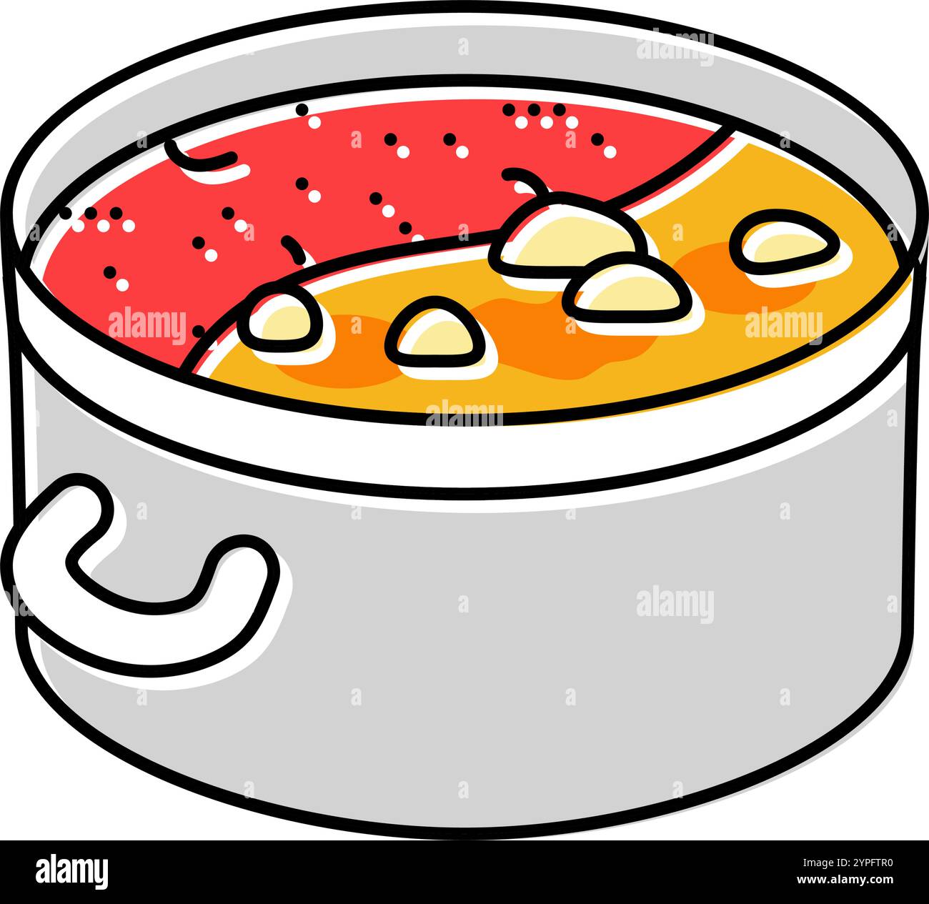 Taiwan hot pot Stock Vector Images - Alamy