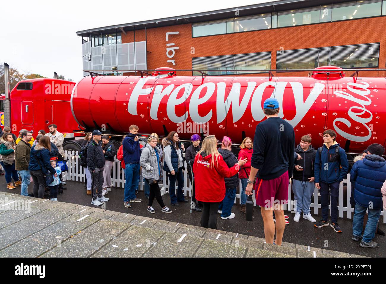 Bournemouth, Dorset, UK. 30th November 2024. Lidl's Christmas Freeway ...