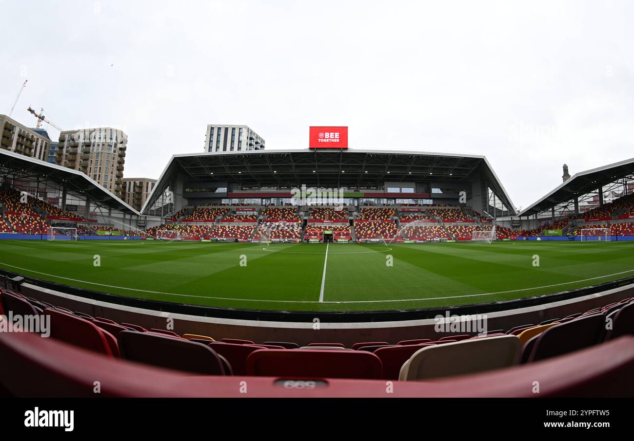 30th November 2024; Gtech Community Stadium, Brentford, London, England ...