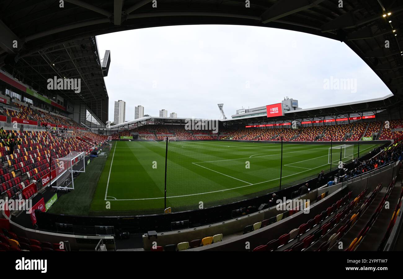 30th November 2024; Gtech Community Stadium, Brentford, London, England ...