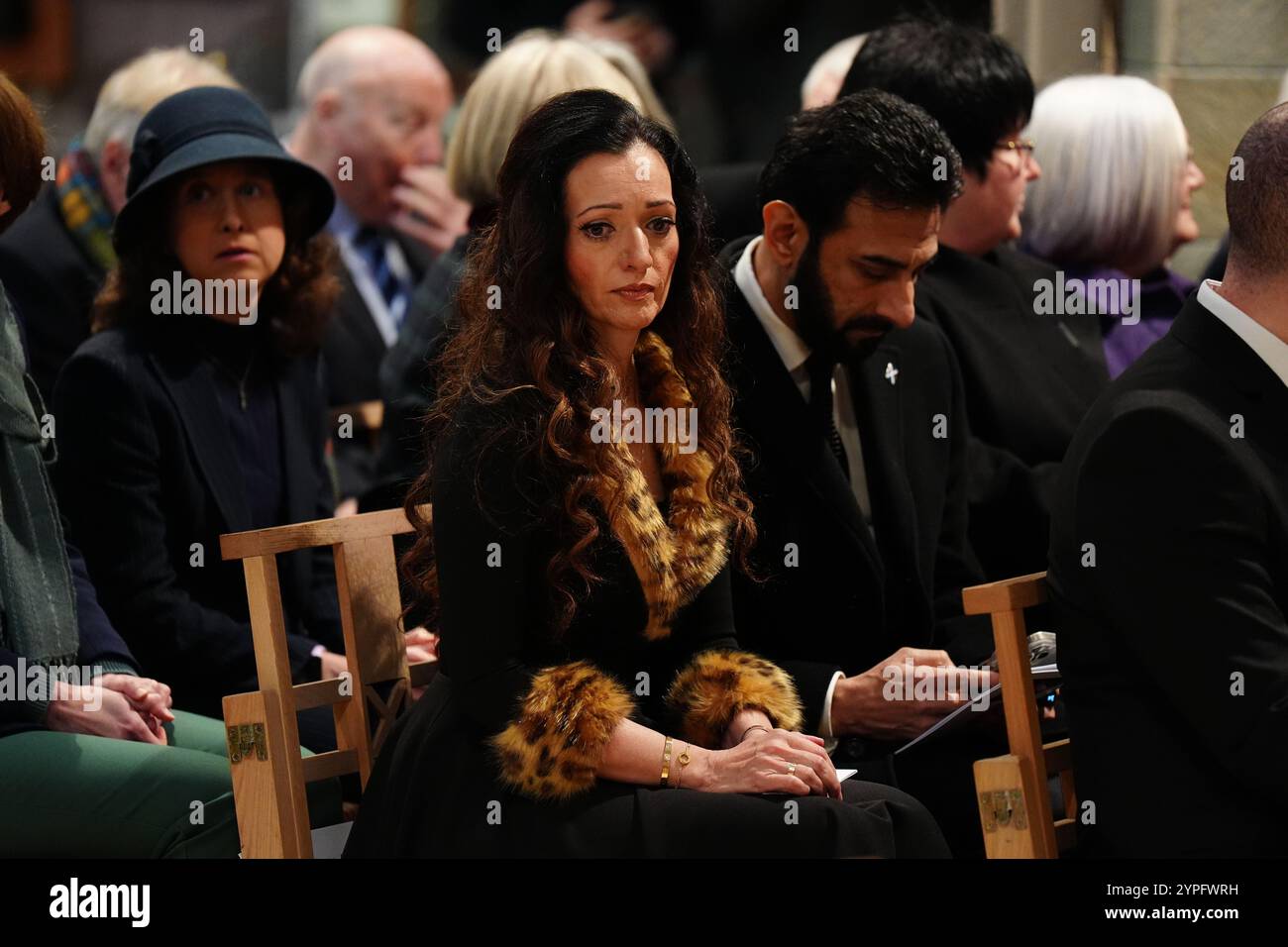Alba party Chair, Tasmina Ahmed-Sheikh, and her partner Zulfiqar Sheikh ...
