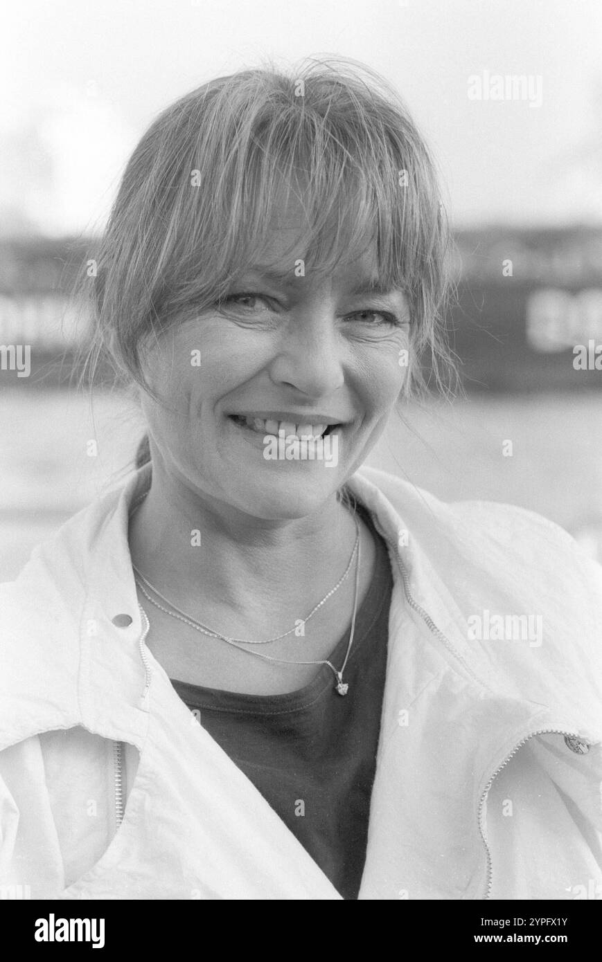 Karin Baal Schauspielerin 09/85 cho Karin Baal im September 1985 in ...