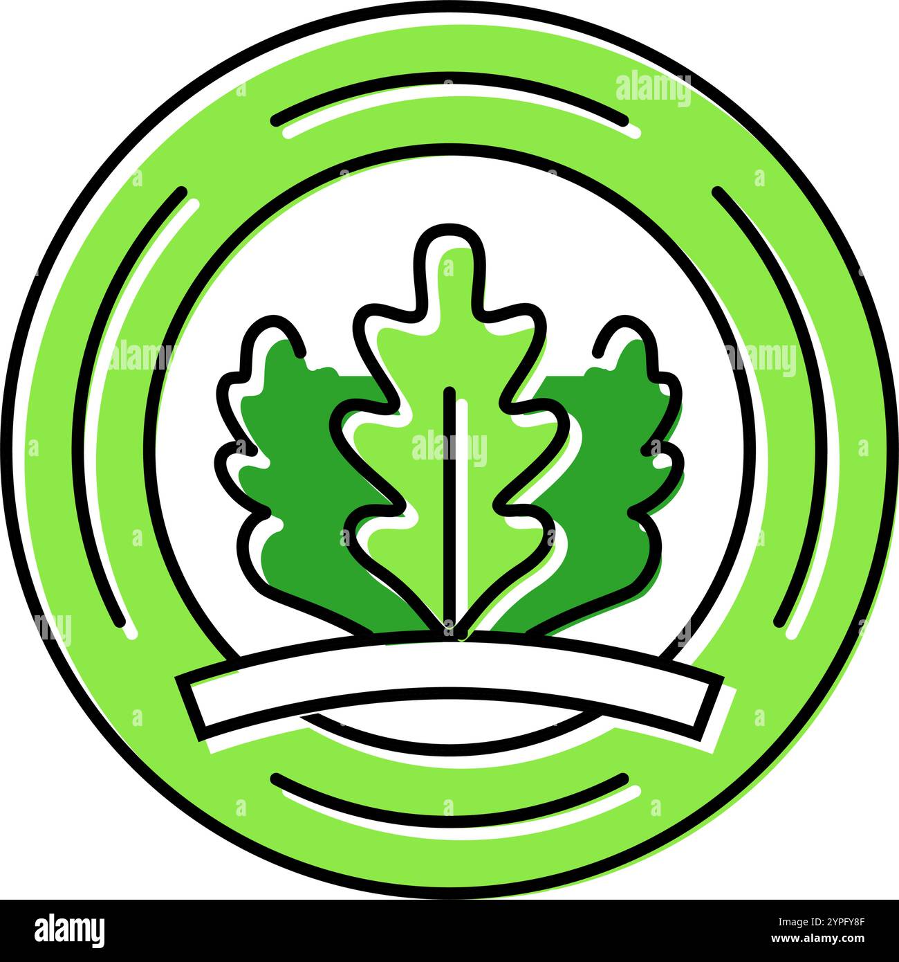 leed certification green building color icon vector illustration Stock ...