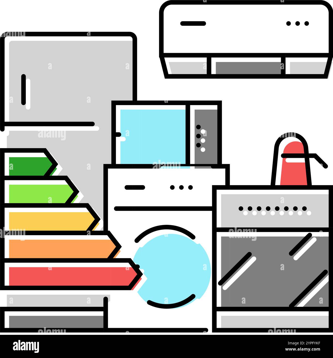 net zero energy building green color icon vector illustration Stock ...