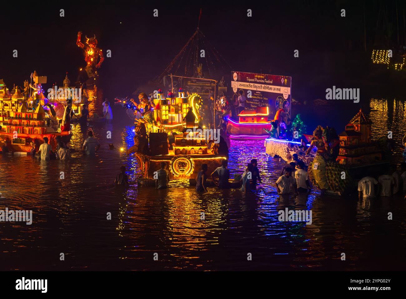 Sankhali Goa India November 16 2024 Boat festival organised on the ...